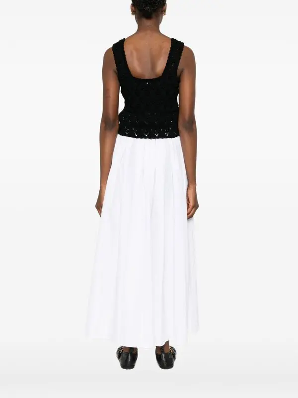 Celine Pointelle Cotton Top