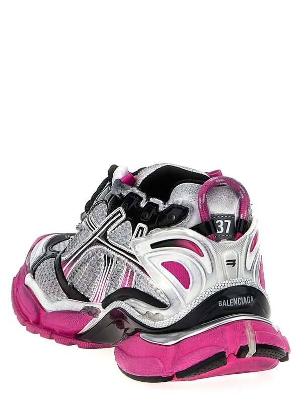 Balenciaga Runner Gradient Mesh Sneakers - Pink