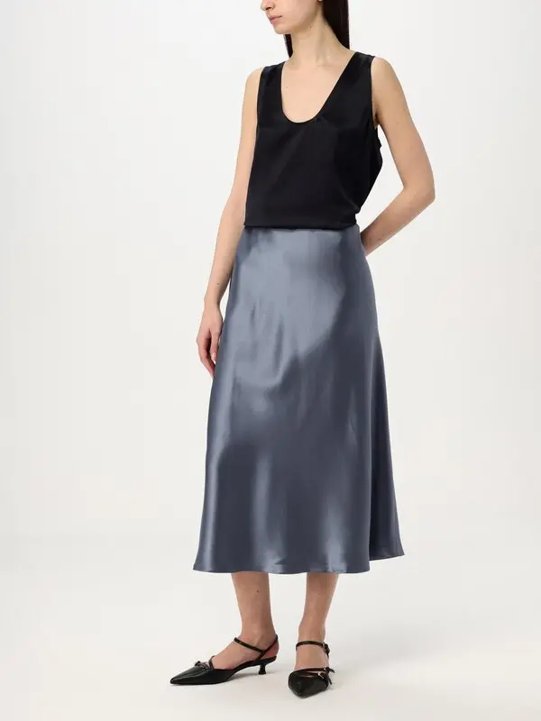 Max Mara Silk V-neck Sleeveless Top