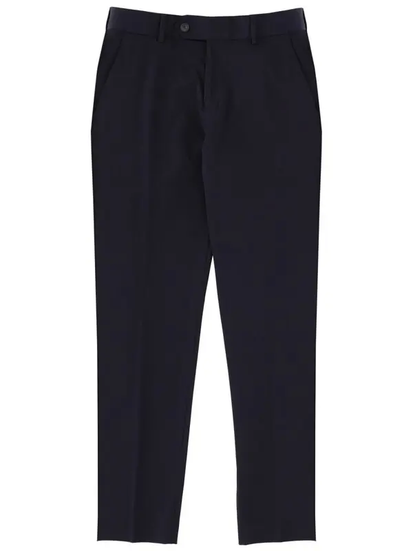 BOSS Tailored Polyester Pants - Blue