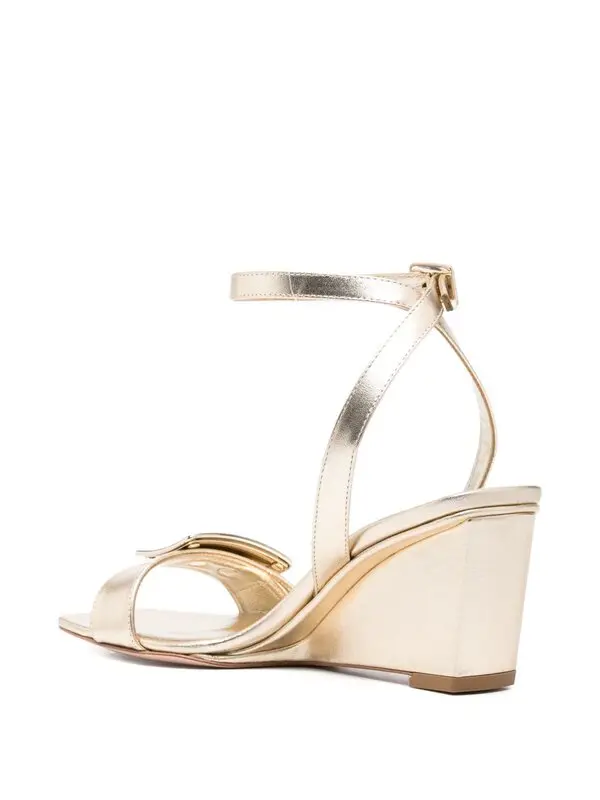 ROGER VIVIER Belle Vivier Wedge Sandals - Multicolor