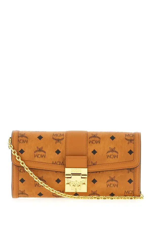 Mcm Monogrammed Crossbody Bag