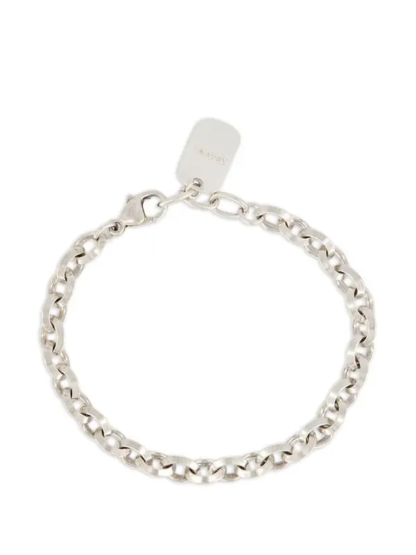 Saint Laurent Silver-tone Chain Bracelet - Multicolor
