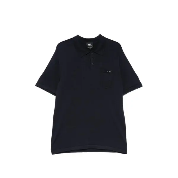 A.p.c. Polo Shirts - Blue