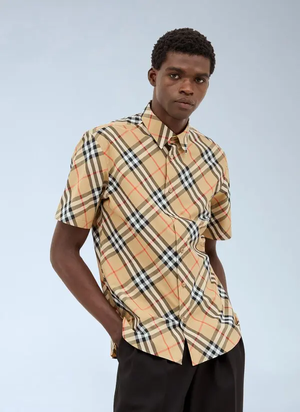 Burberry Check Poplin Shirt