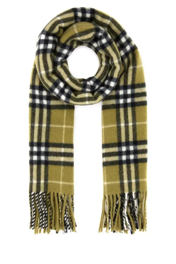 Burberry Embroidered Cashmere Scarf - Multicolor