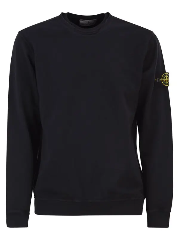 Stone Island Crew Neck Sweatshirt - Blue