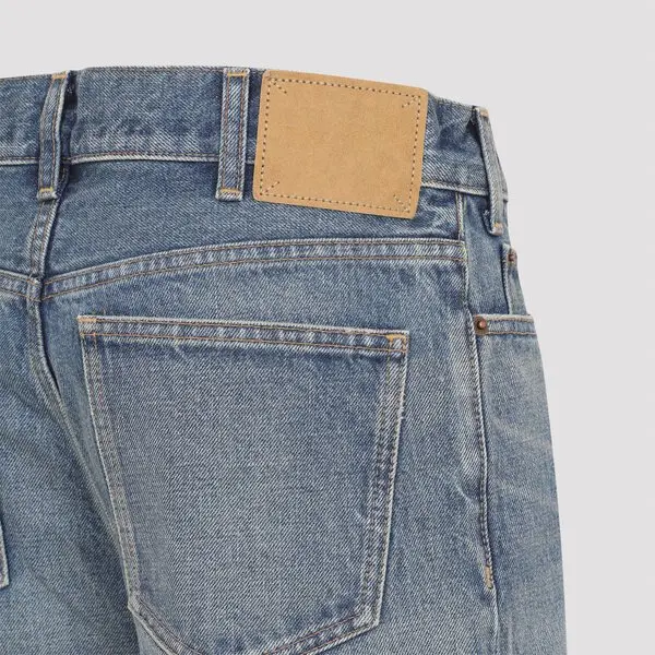 Celine Jolene Flared Jeans In Washed Cotton