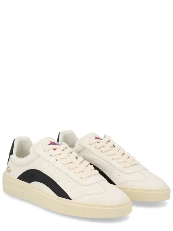 Dsquared2 Rider Leather Sneakers - Multicolor