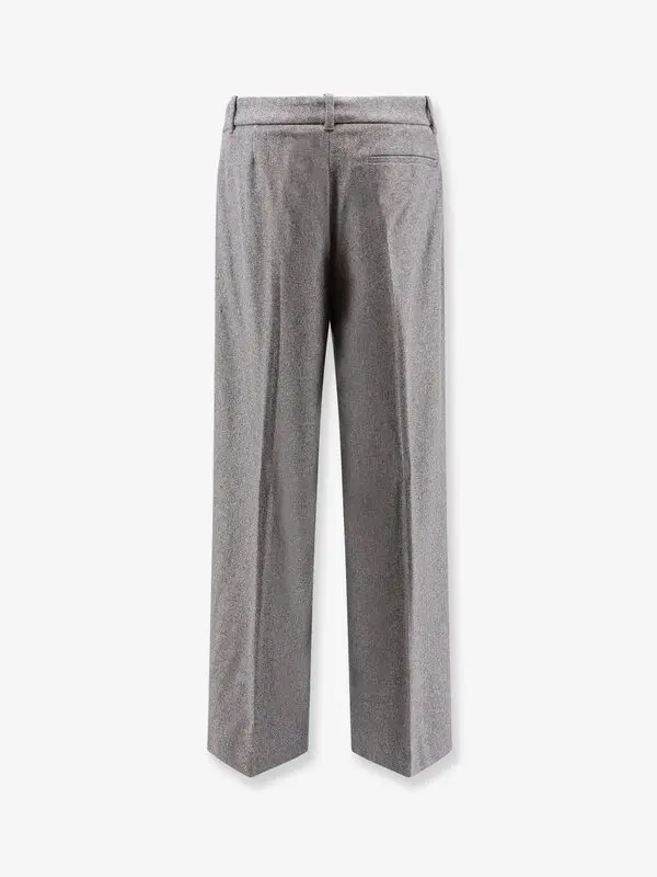 BOSS Melange Wool Blend Trousers - Multicolor