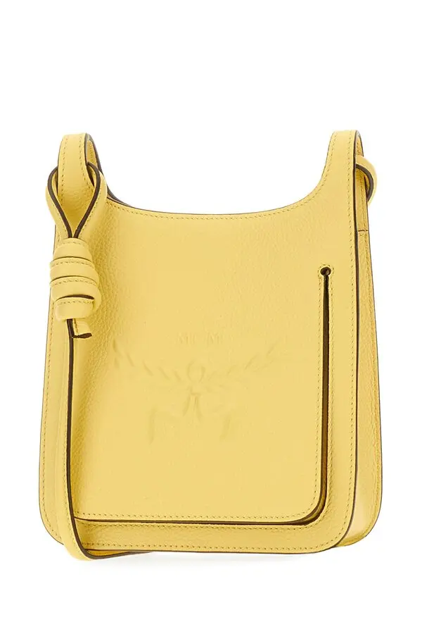 Mcm Embossed Leather Crossbody Bag - Multicolor