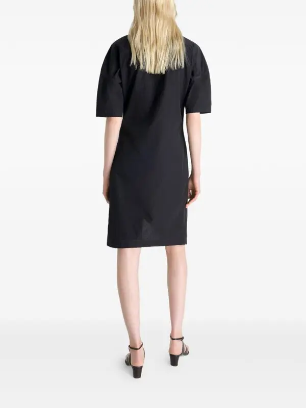 LEMAIRE Cotton Asymmetrical Hem Dress