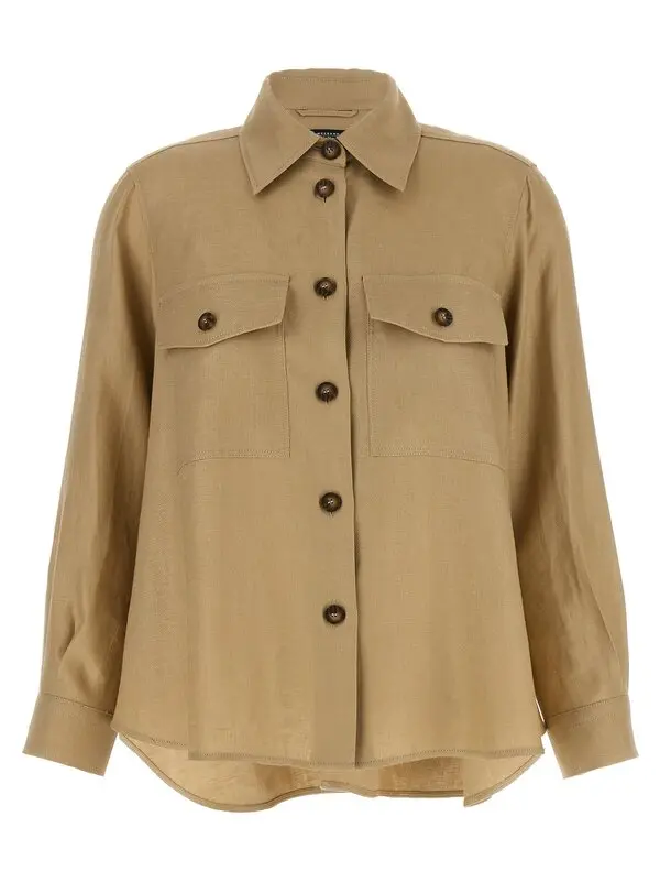 Max Mara Wikpomposa' Shirt - Cream