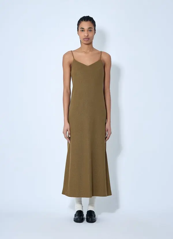 Max Mara Melfi Knit Midi Dress - Green