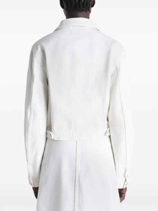 LEMAIRE Cropped Denim Jacket - Multicolor