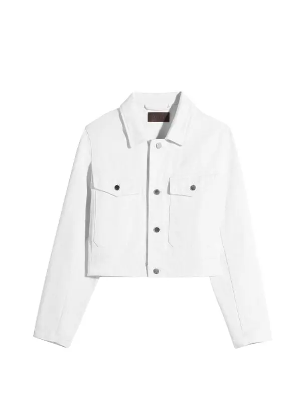 LEMAIRE Cropped Denim Jacket - Multicolor