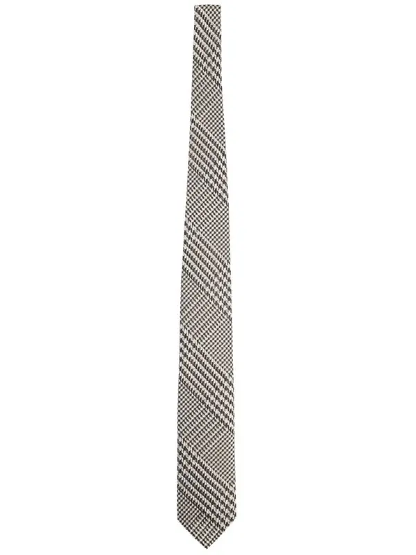TOM FORD Printed Silk Neck Tie - Multicolor