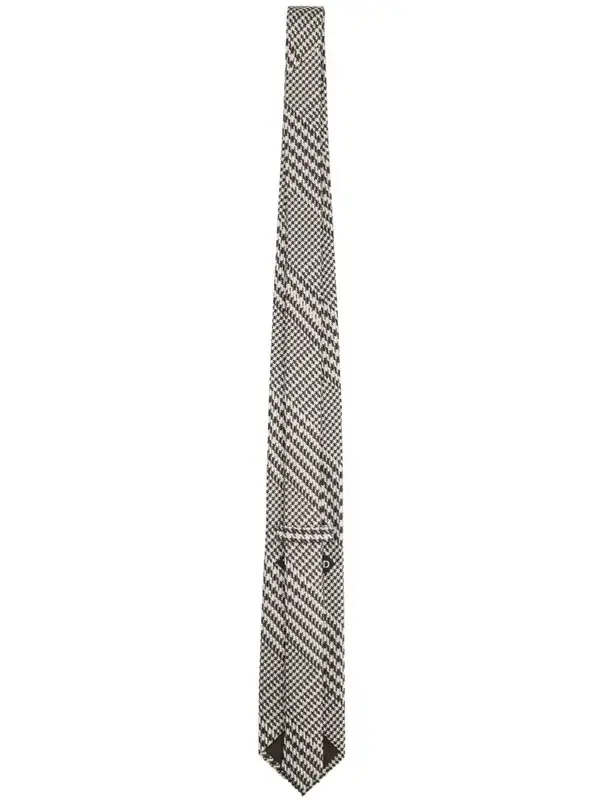 TOM FORD Printed Silk Neck Tie - Multicolor