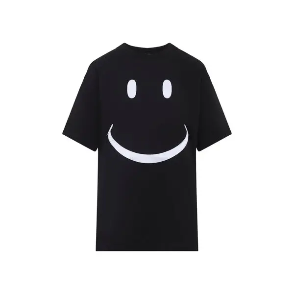 Moschino Cotton Smile T-shirt - Black