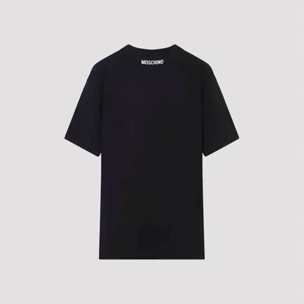 Moschino Cotton Smile T-shirt - Black