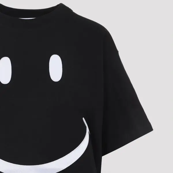 Moschino Cotton Smile T-shirt - Black