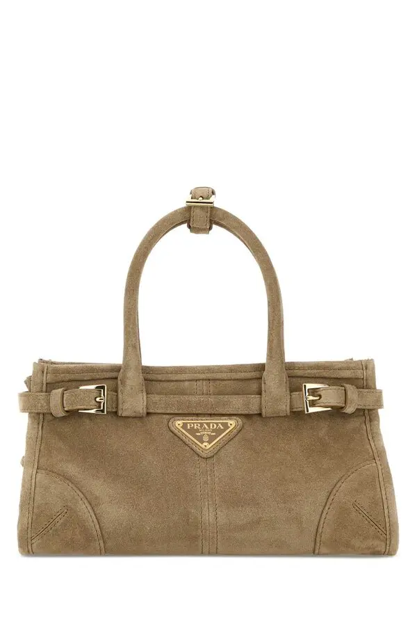Prada Suede Mini Bonnie Handbag