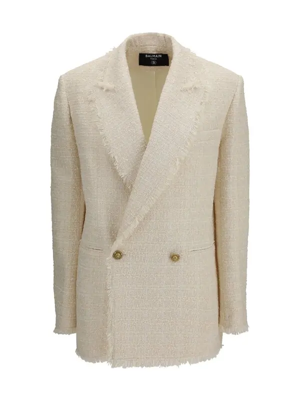 Balmain Two-button Tweed Blazer