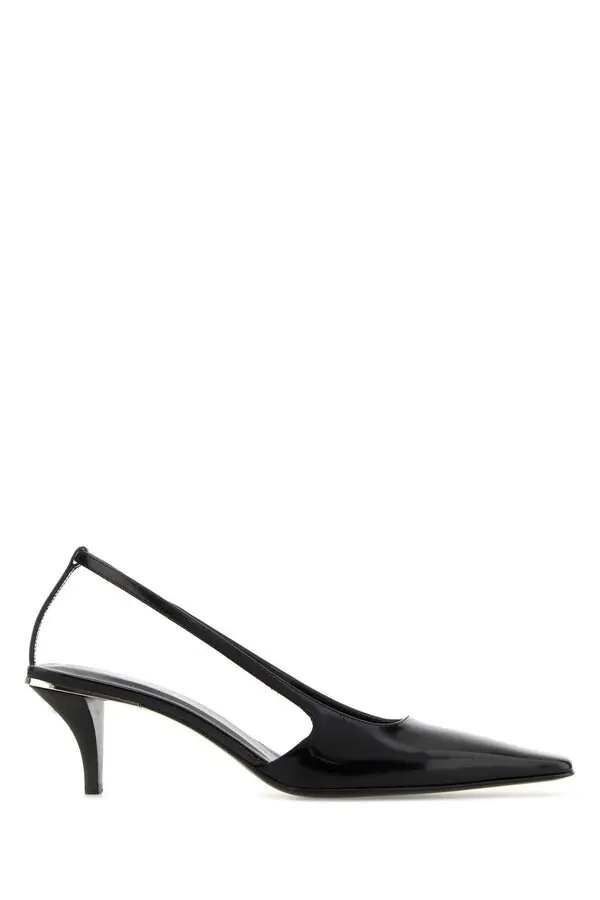 Gucci Slingback Pumps With Embellished Detailing - Black
