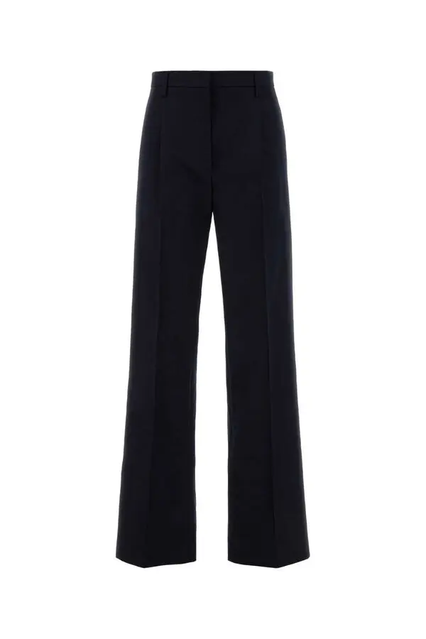 Prada Navy Cotton Pants - Blue