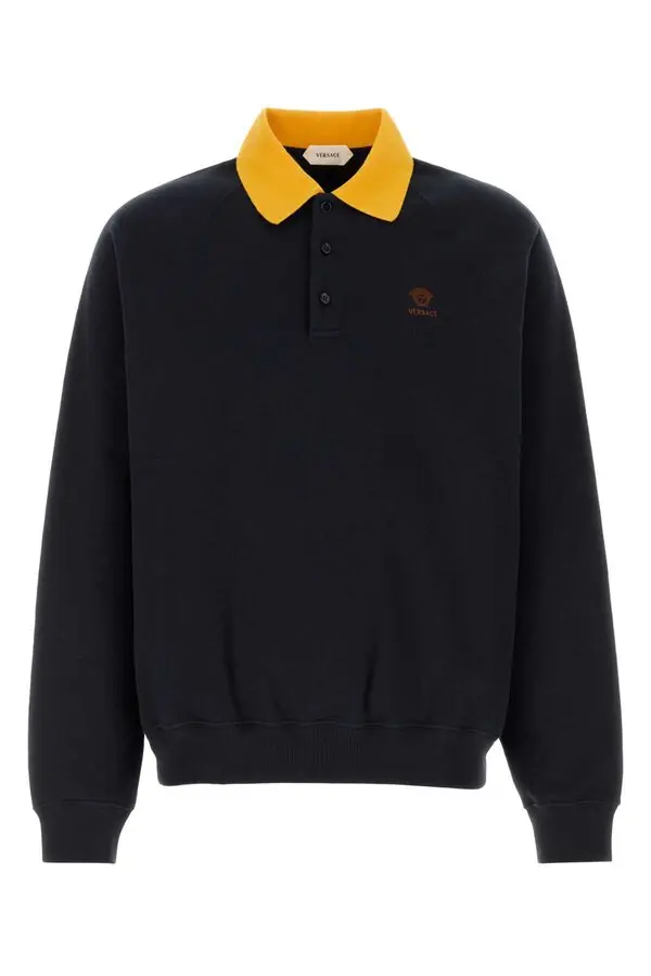 Versace Cotton Sweatshirt - Blue