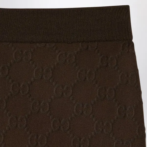 Gucci Gg Jacquard Jersey Leggings