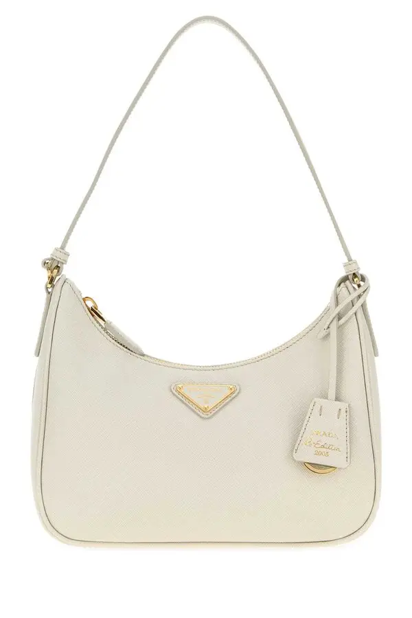 Prada Re-edition 2005 Shoulder Bag - White