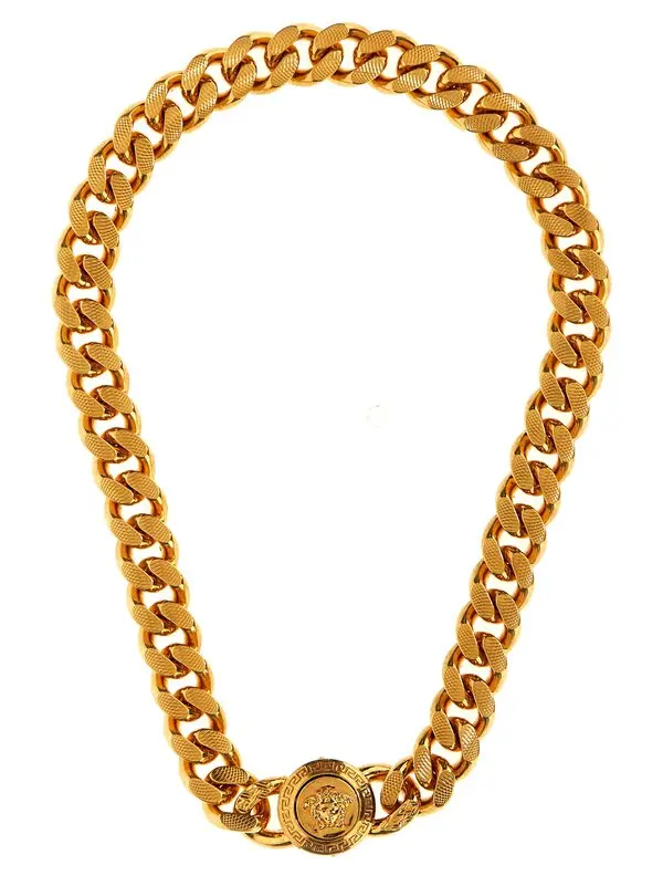 Versace Medusa Chain Necklace - Gold