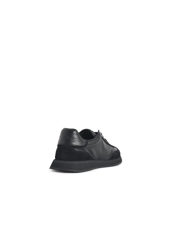Dolce & Gabbana Cushion" Leather And Suede Sneakers - Black