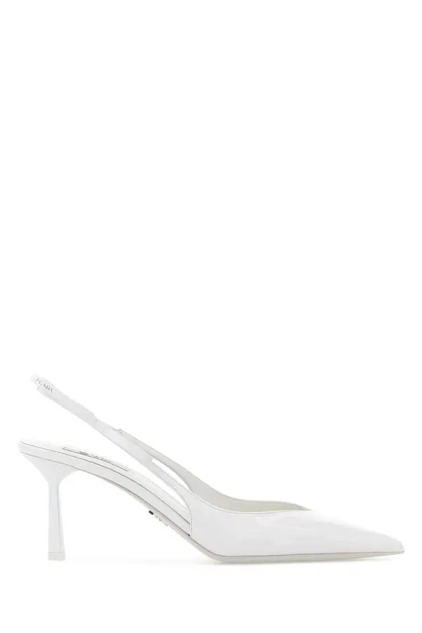 Prada Leather Slingback Pumps