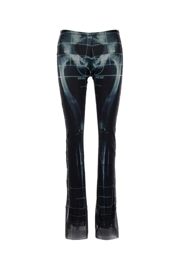 JEAN PAUL GAULTIER Printed Tulle Pants - Multicolor