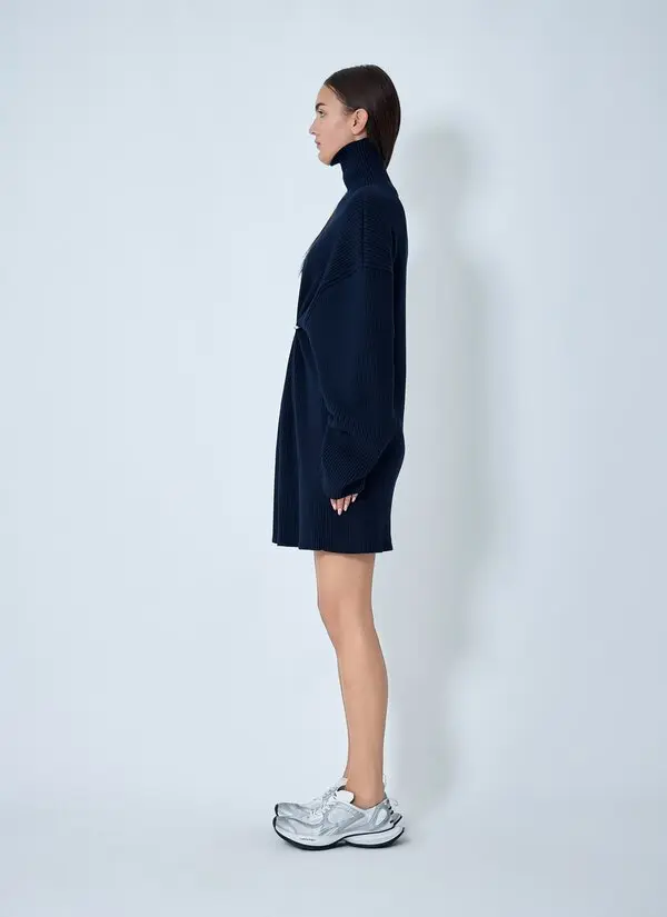 Balenciaga Pinched Waist Mini Dress