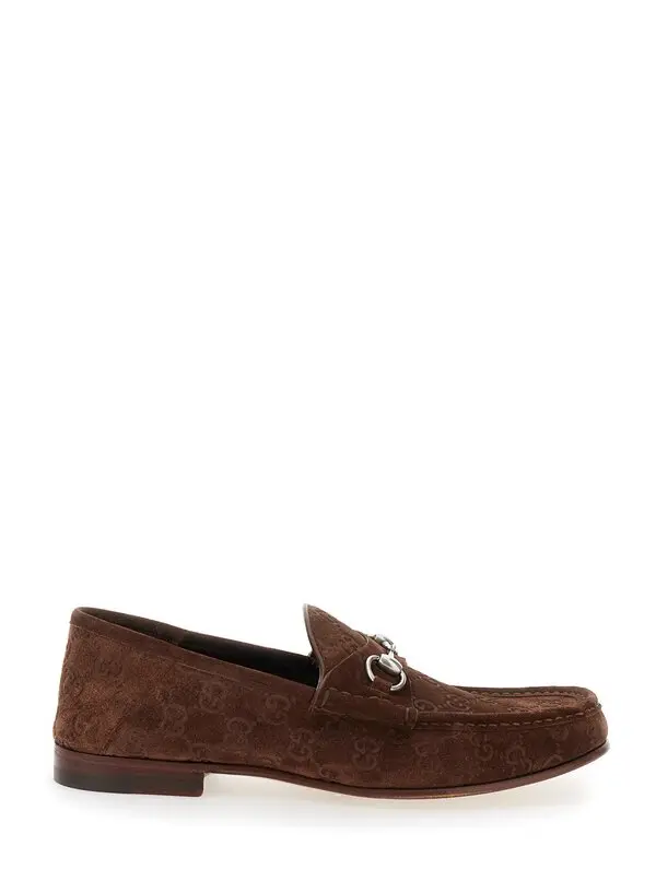 Gucci Horsebit 1953 Loafers In Gg Canvas - Multicolor