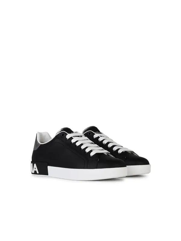 Dolce & Gabbana Portofino' Calf Leather Sneakers