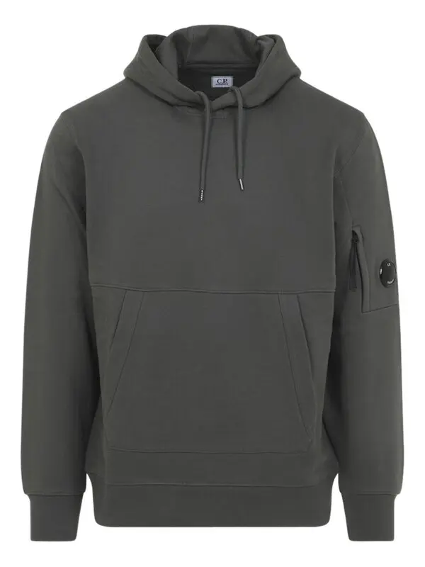 C.P. COMPANY Logo Cotton Hoodie