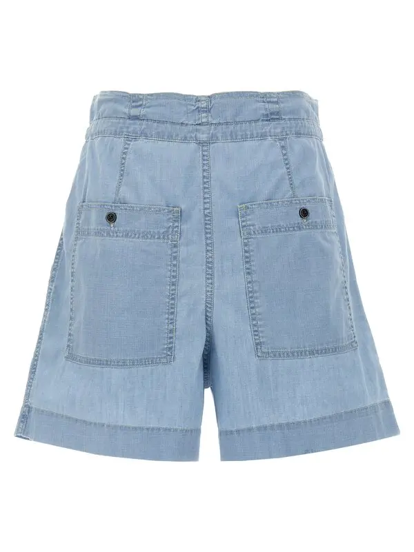Isabel Marant Étoile Valdina' Cotton Denim Shorts