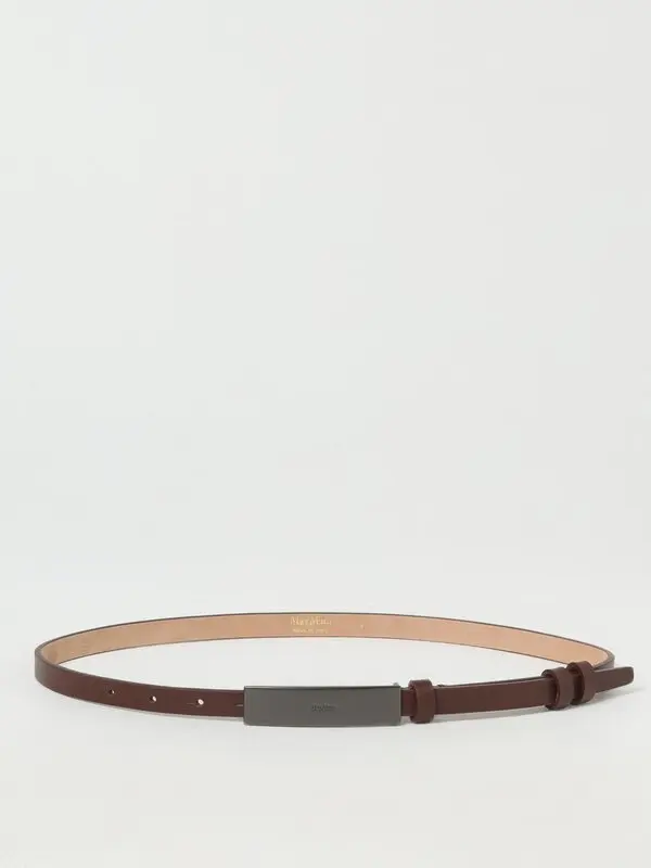 Max Mara Leather Belt - Brown