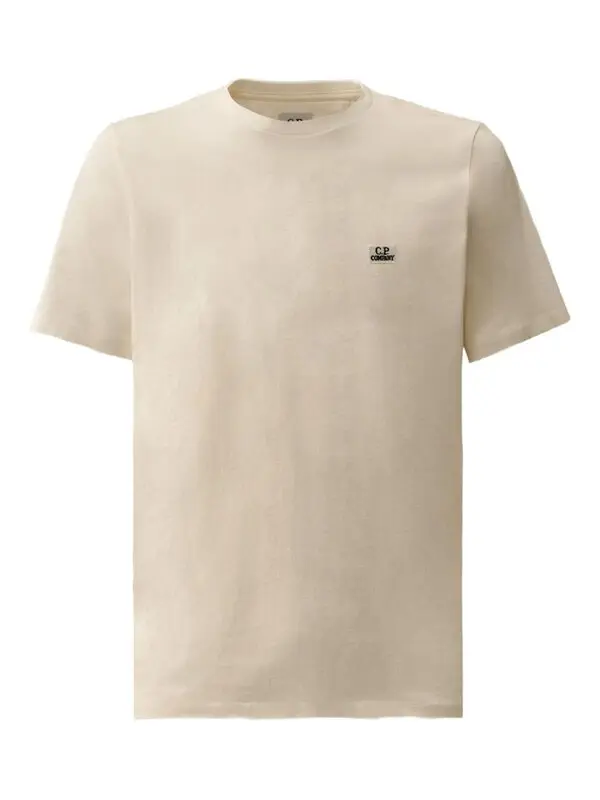 C.P. COMPANY Logo Cotton T-shirt - Multicolor
