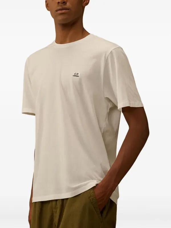 C.P. COMPANY Logo Cotton T-shirt - Multicolor