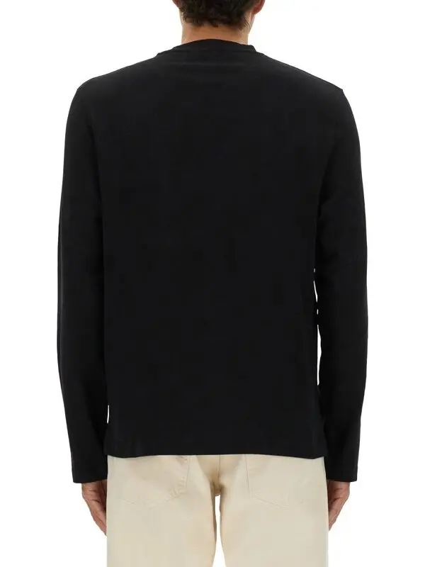 Jacquemus Long Sleeve T-shirt - Black