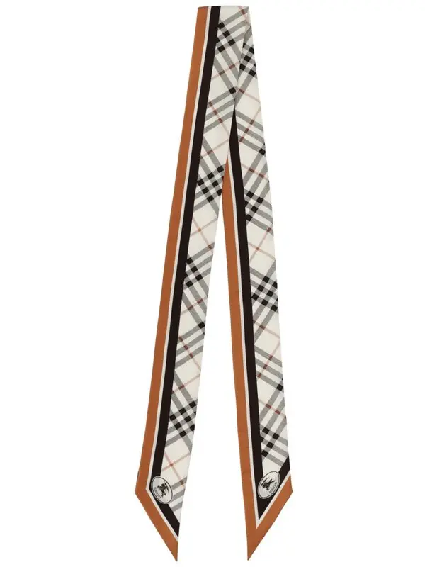 Burberry Thin Check Scarf - Multicolor