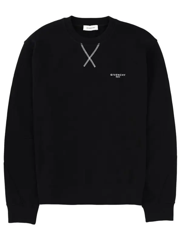 Givenchy Sweatshirt With Logo - Black