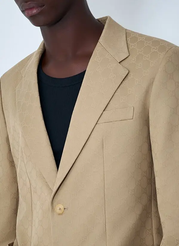 Gucci Monogram Blazer