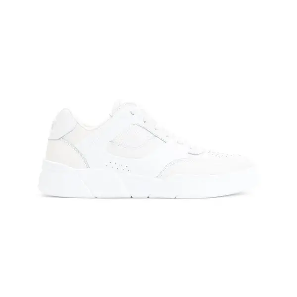 Celine Ct-09 Leather, Rubber And Mesh Sneakers - White