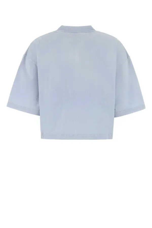 Marni Powder Cotton T-shirt - Blue